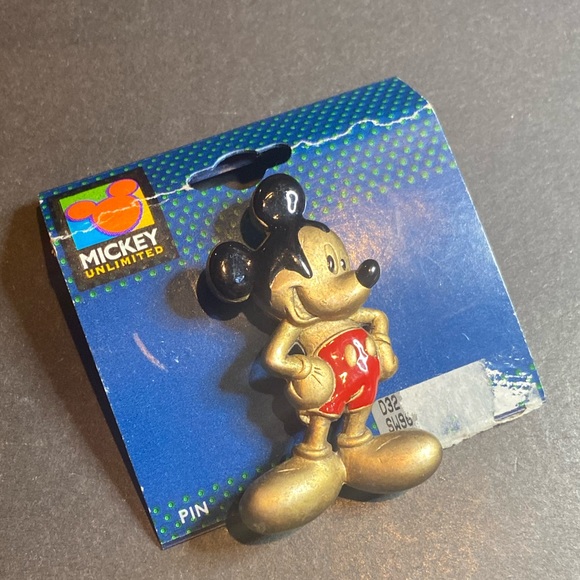 Disney | Jewelry | Disneys Mickey Mouse Lapel Pin | Poshmark